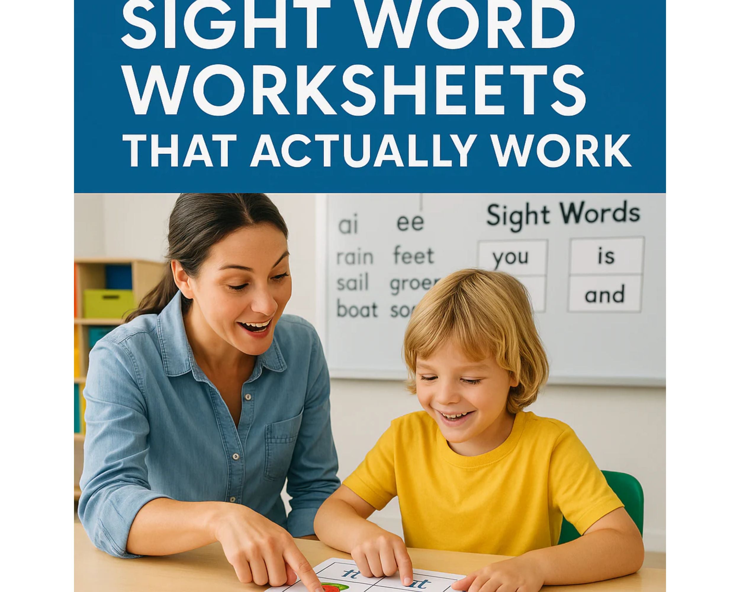 The Only Guide to Sight Word Worksheets That Actually Build Reading SK