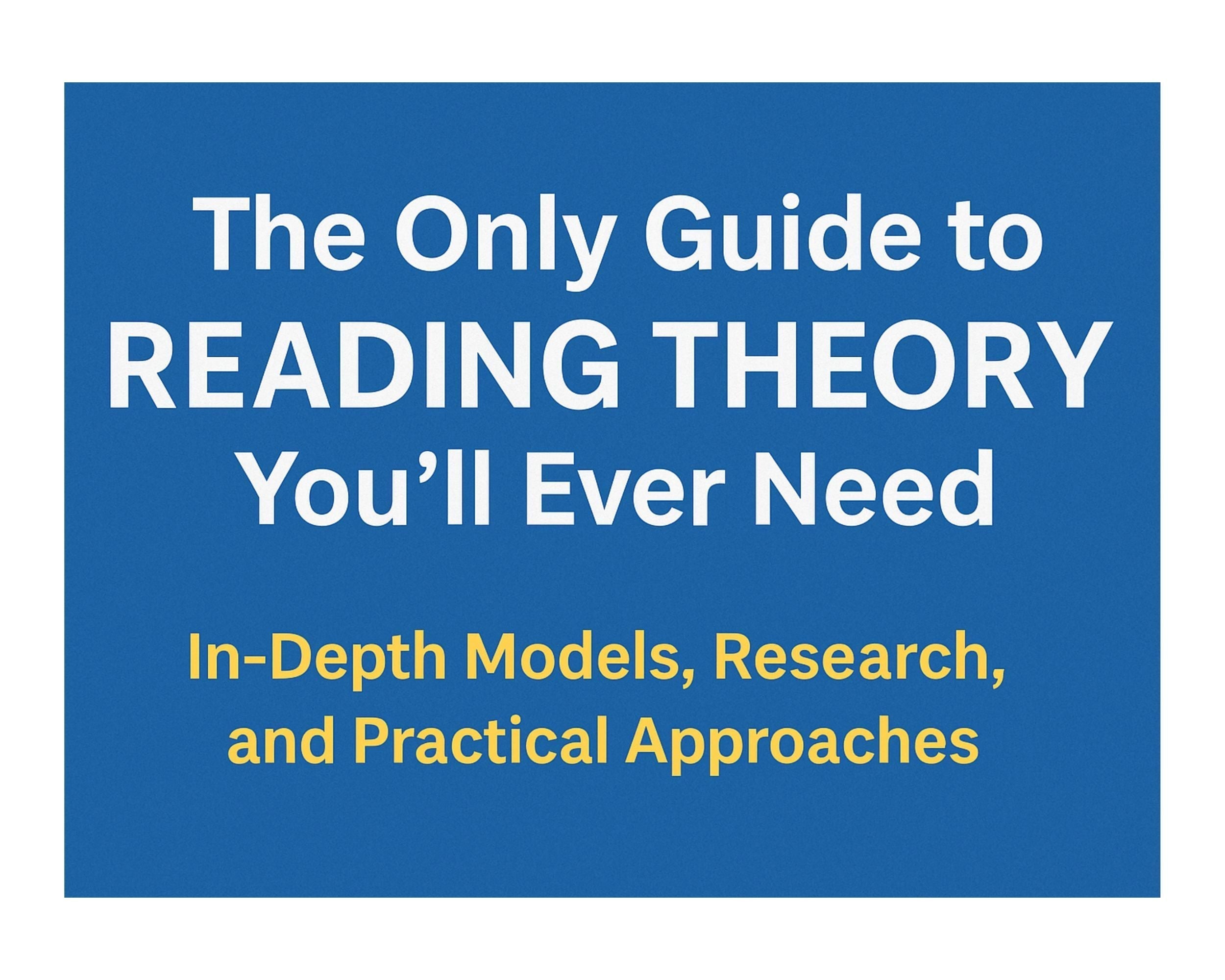 Reading Theory That Actually Matches How Kids Learn (And How To Use It