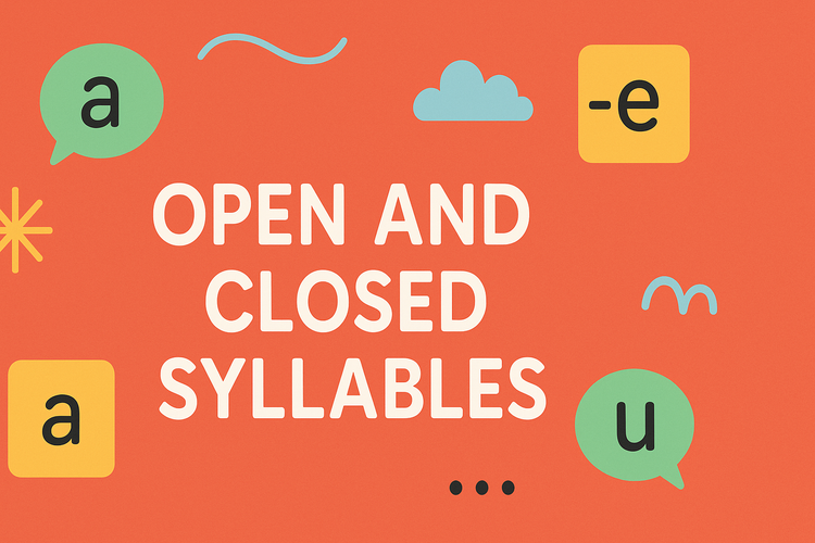 Open and Closed Syllables in Reading | classroom companions