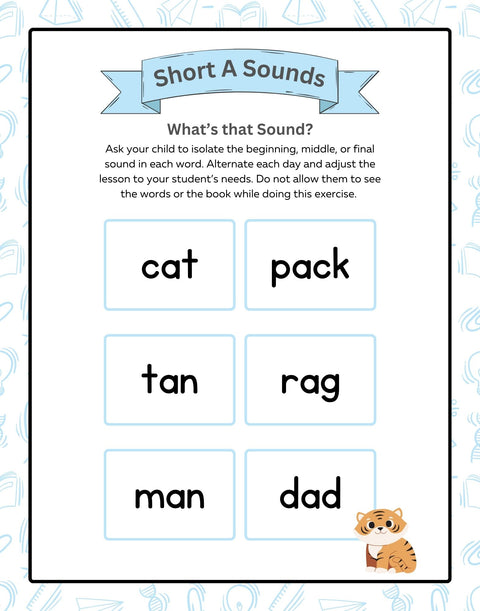 Orton Gillingham Product Bundle