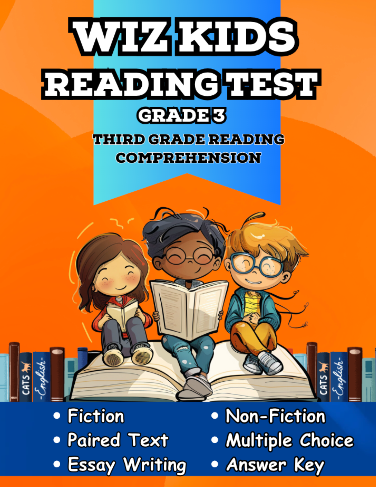 Wiz Kid Reading Test Grade 3 Book | classroom companions