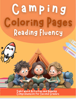 Camping Coloring Pages | 2nd grade reading fluency passages