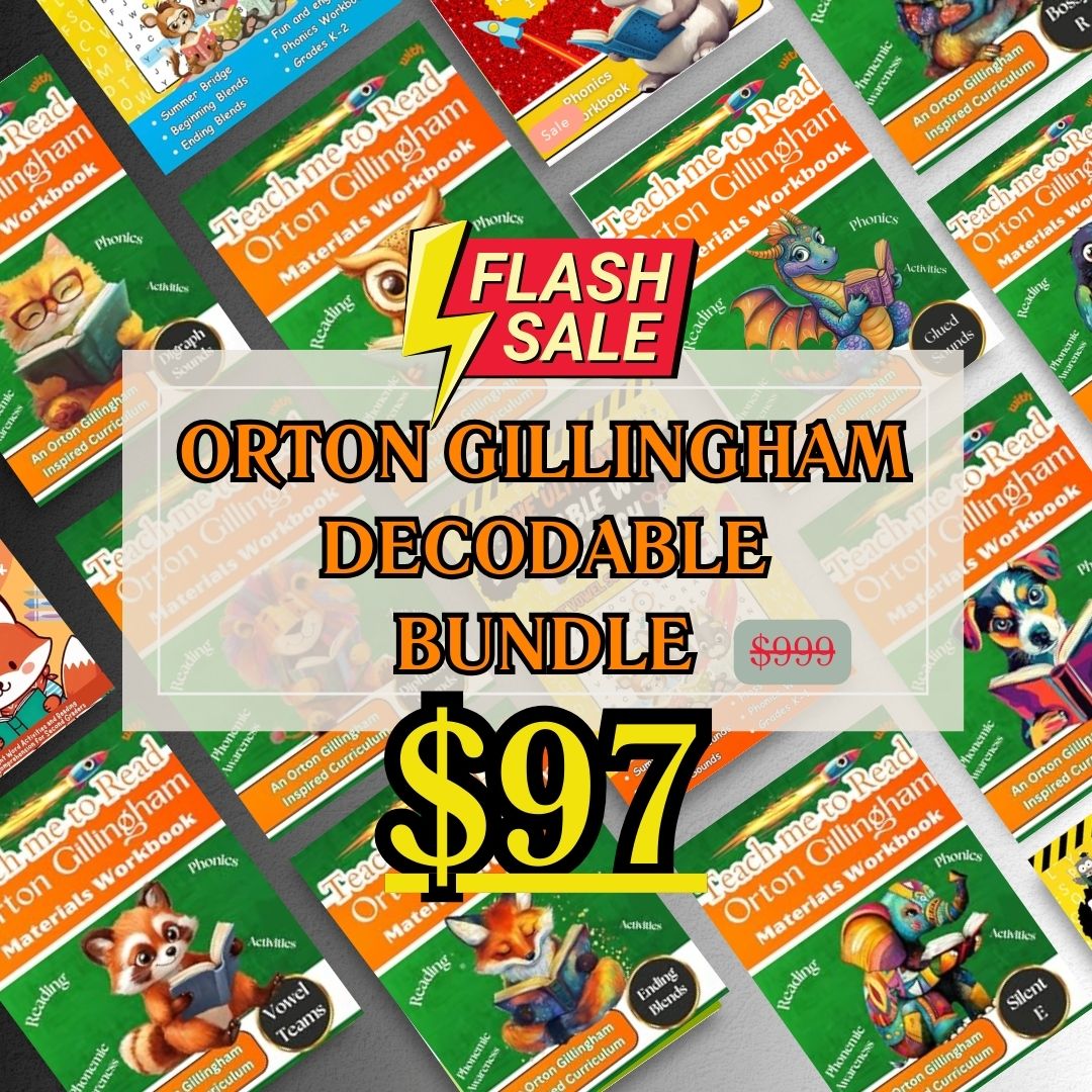 Orton Gillingham Product Bundle