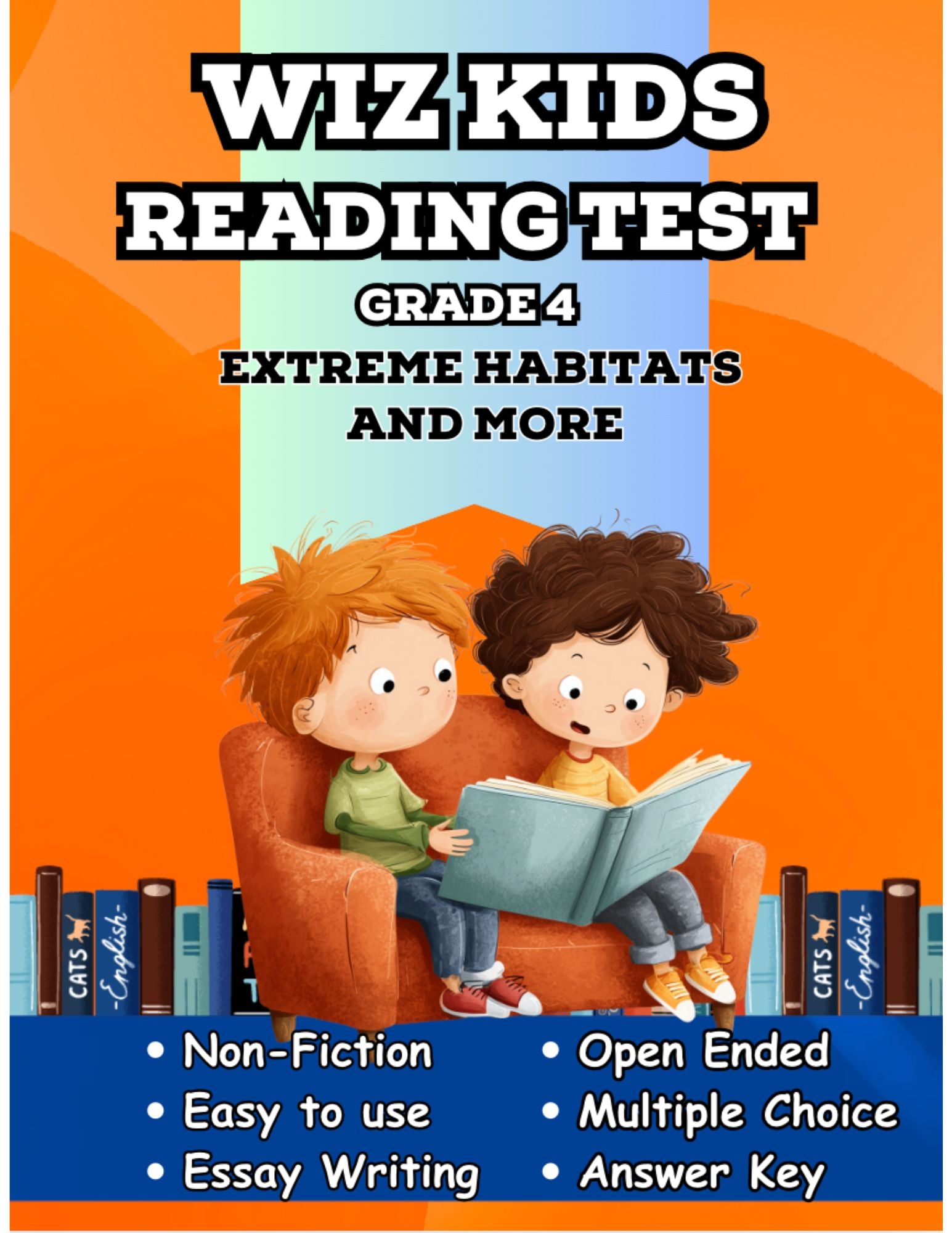 Wiz Kids Reading Test Grade 4: Extreme Habitats