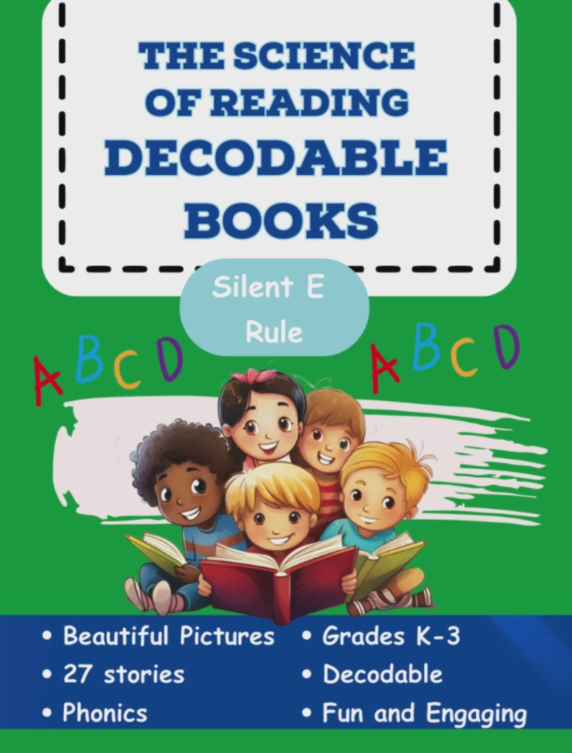 Silent E Decodable Texts Workbook | classroom companions